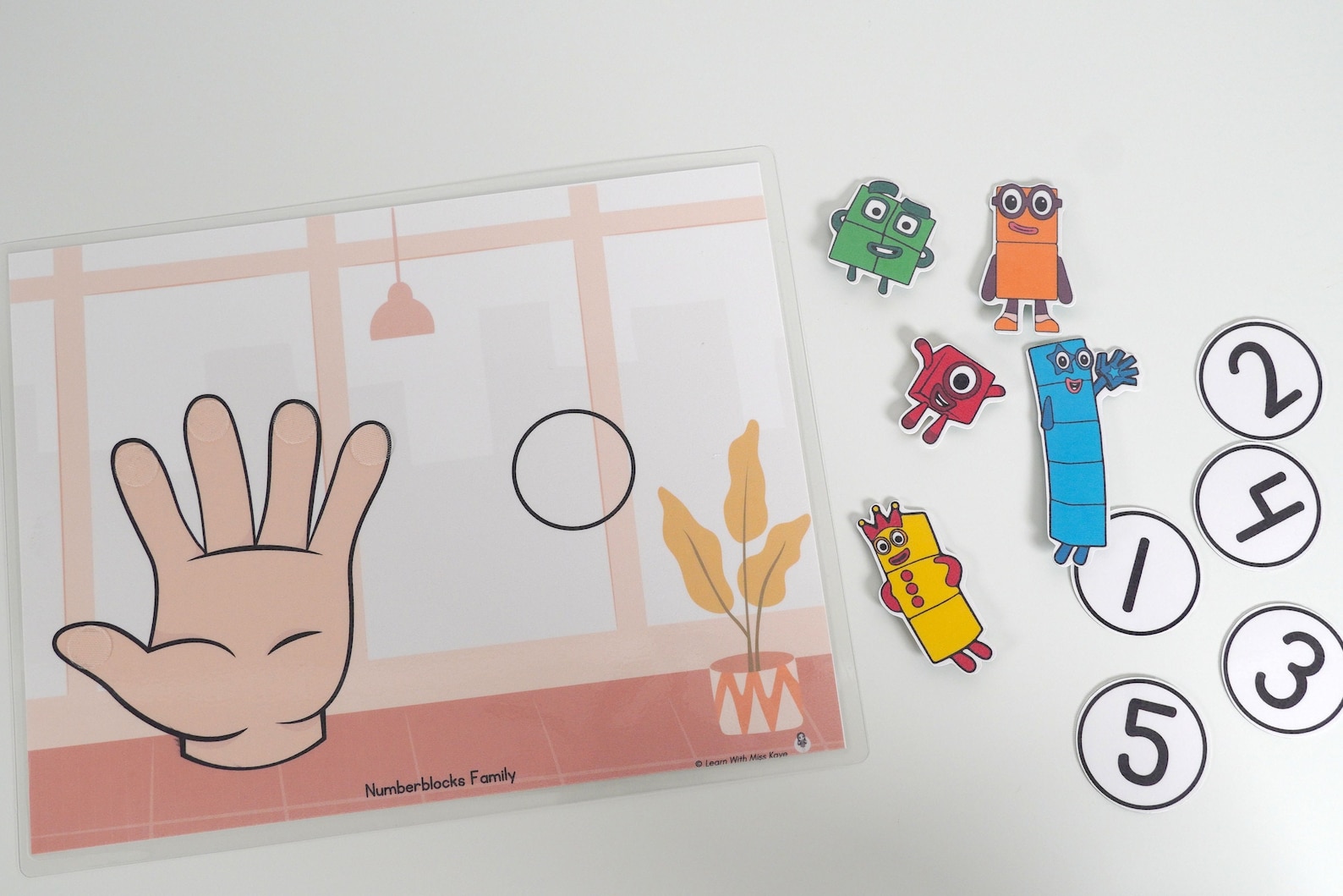 Numberblocks Busy Book | Toddler Preschool Busy Learning Binder ...