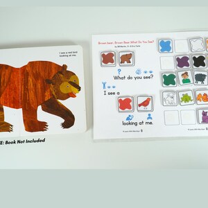 Brown Bear, Brown Bear Activities Story Companion |adapted Books for ...