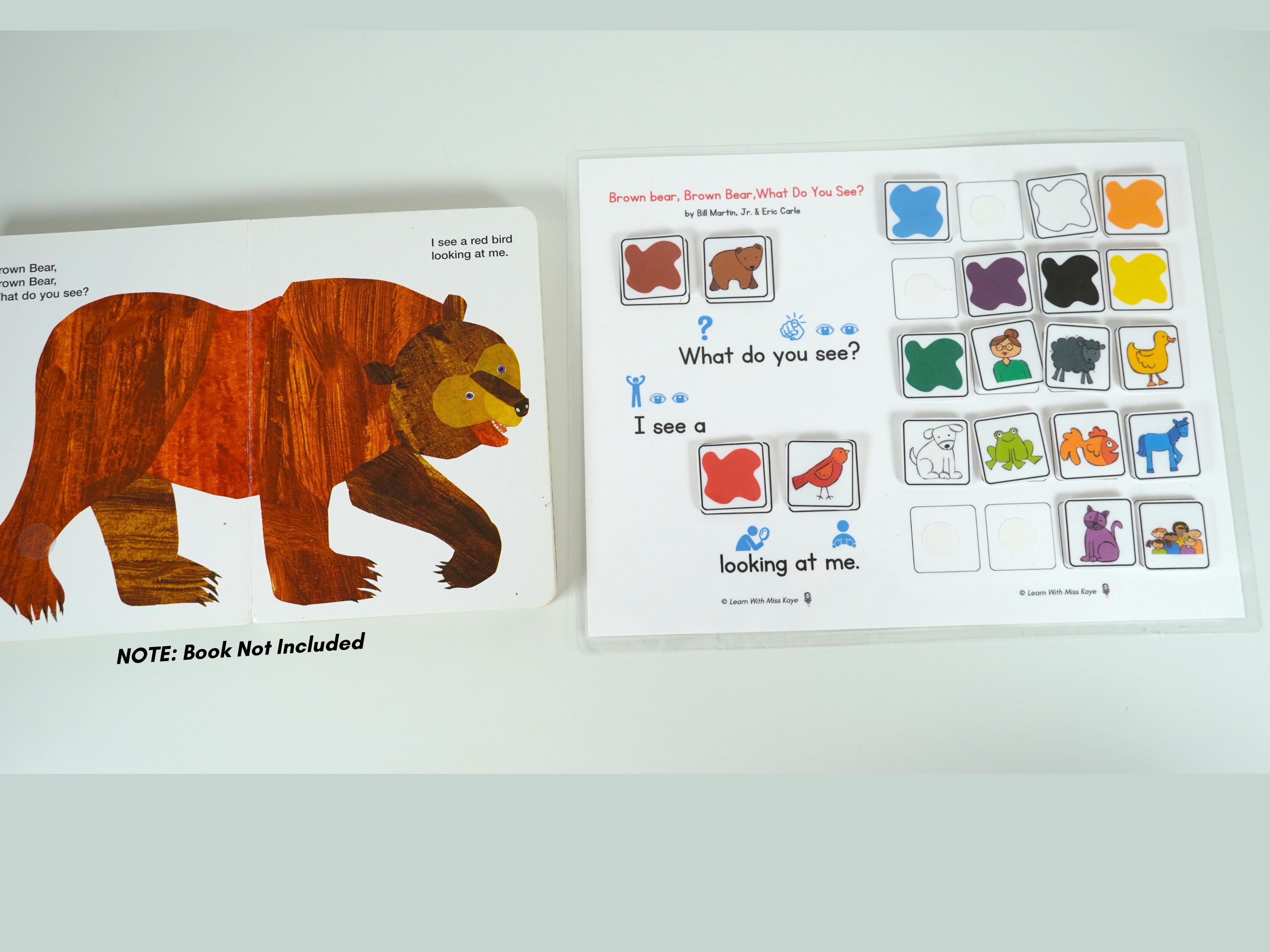 Brown Bear, Brown Bear Activities Story Companion |adapted Books for ...