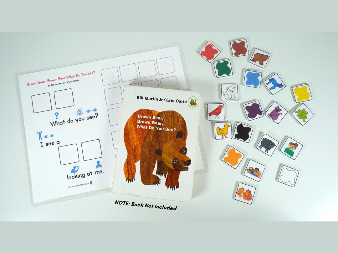 Brown Bear, Brown Bear, Story Companion |adapted Books for Special ...
