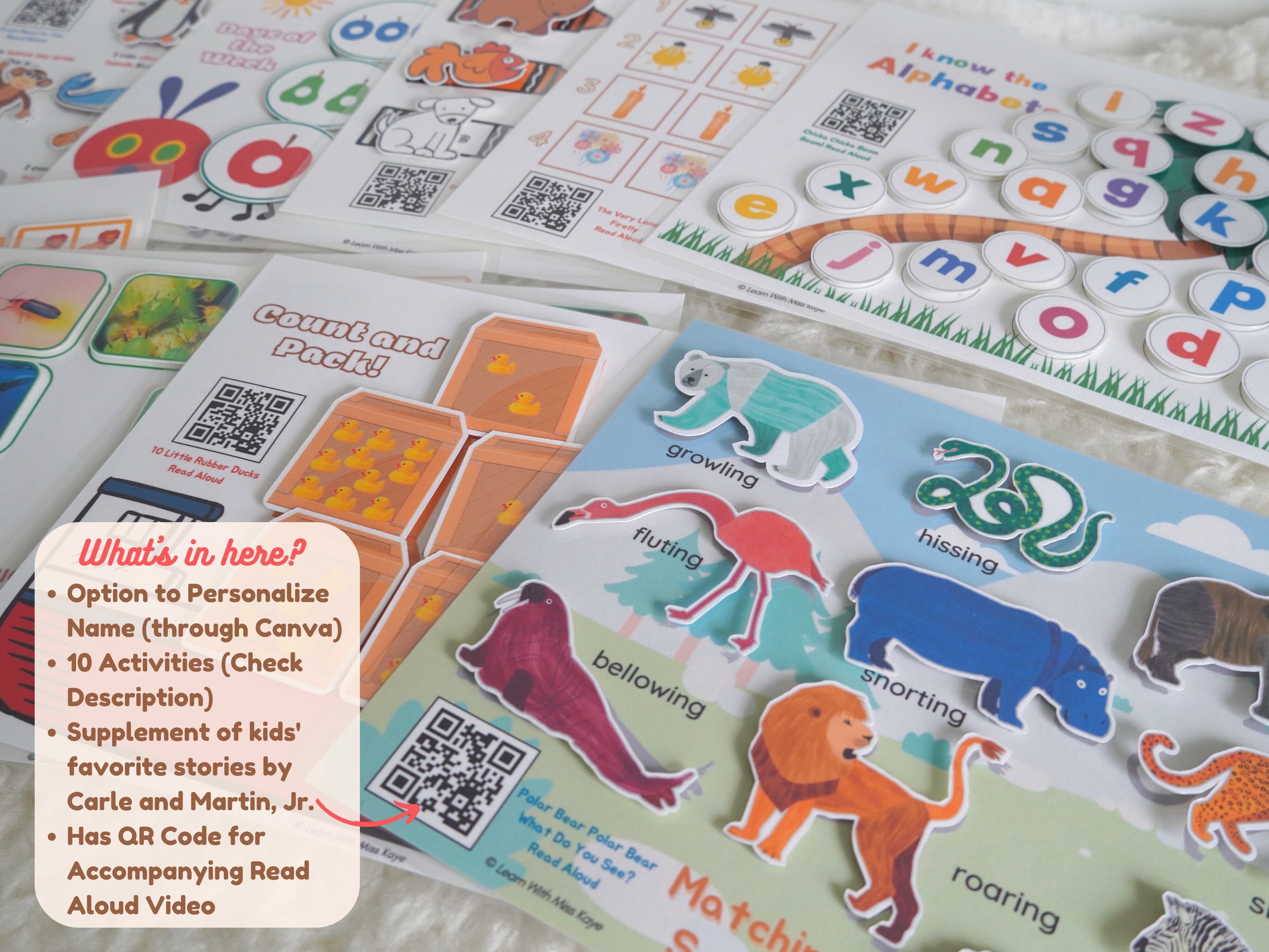 Montessori Busy Book | Toddler Preschool Busy Learning Binder ...