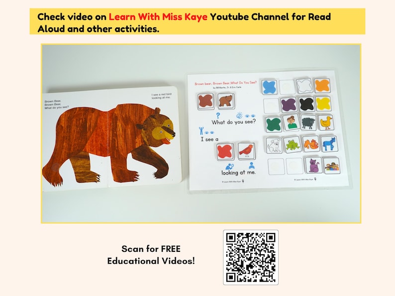Brown Bear Brown Bear What Do You See Activities | Adapted Book for ...