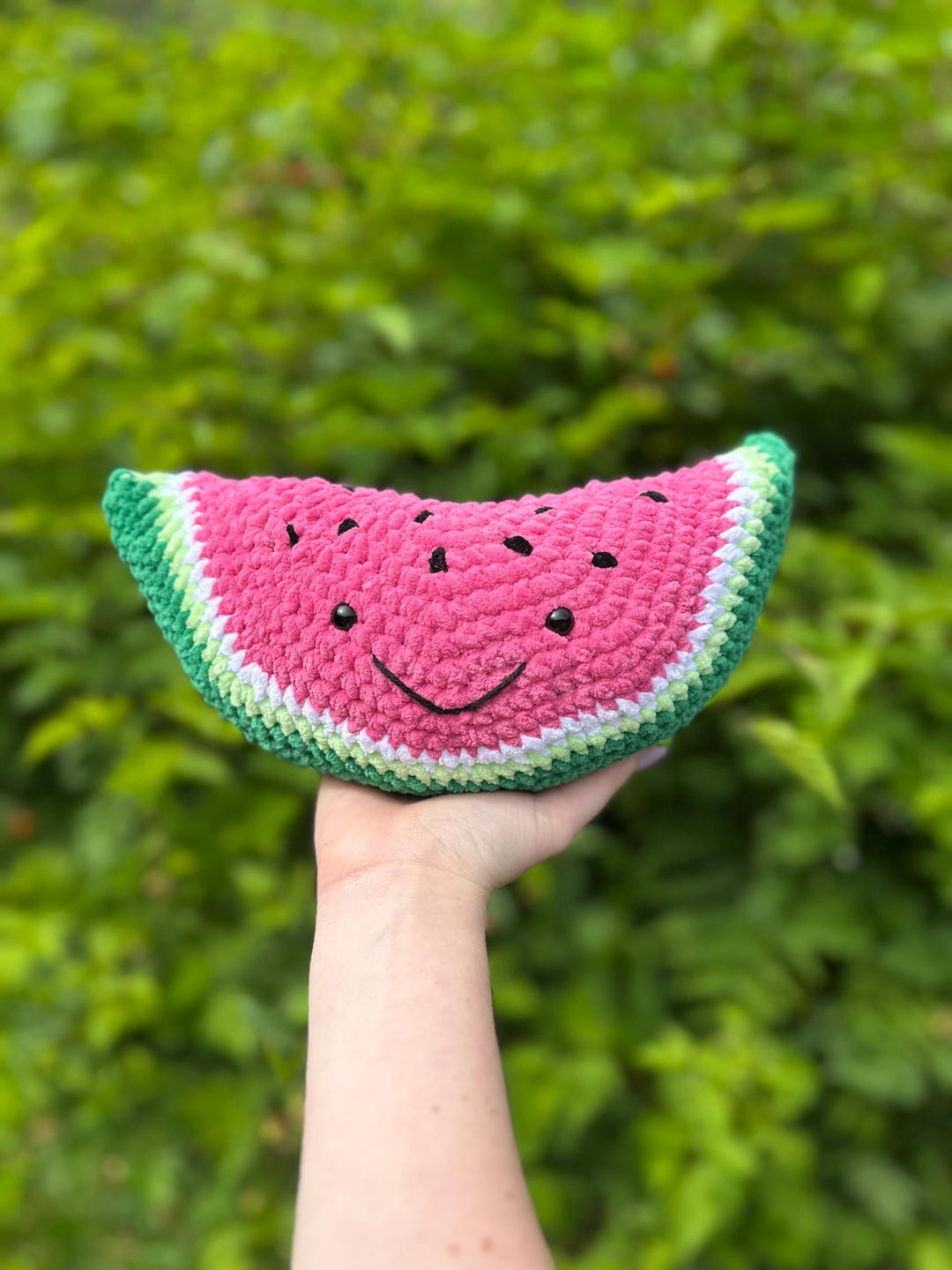 Crochet Watermelon Slice - Etsy