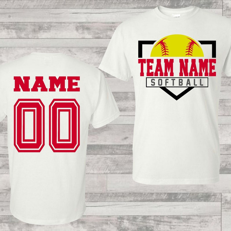 Softball Shirt - Etsy