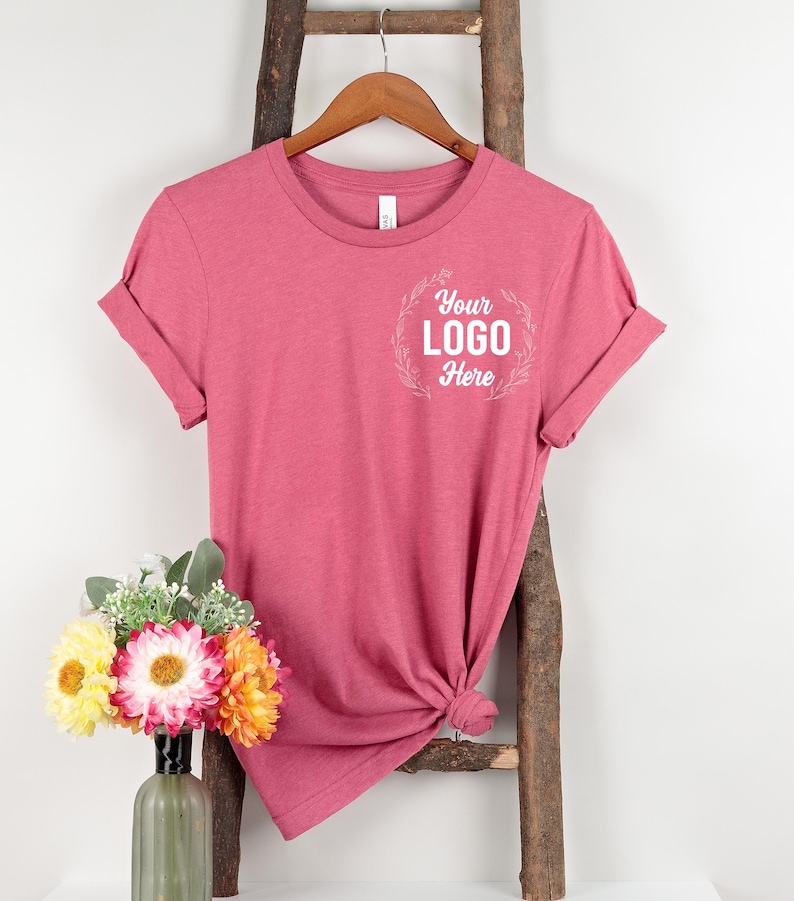 Custom Logo T-shirt: Personalized Business or Team Shirt - Etsy