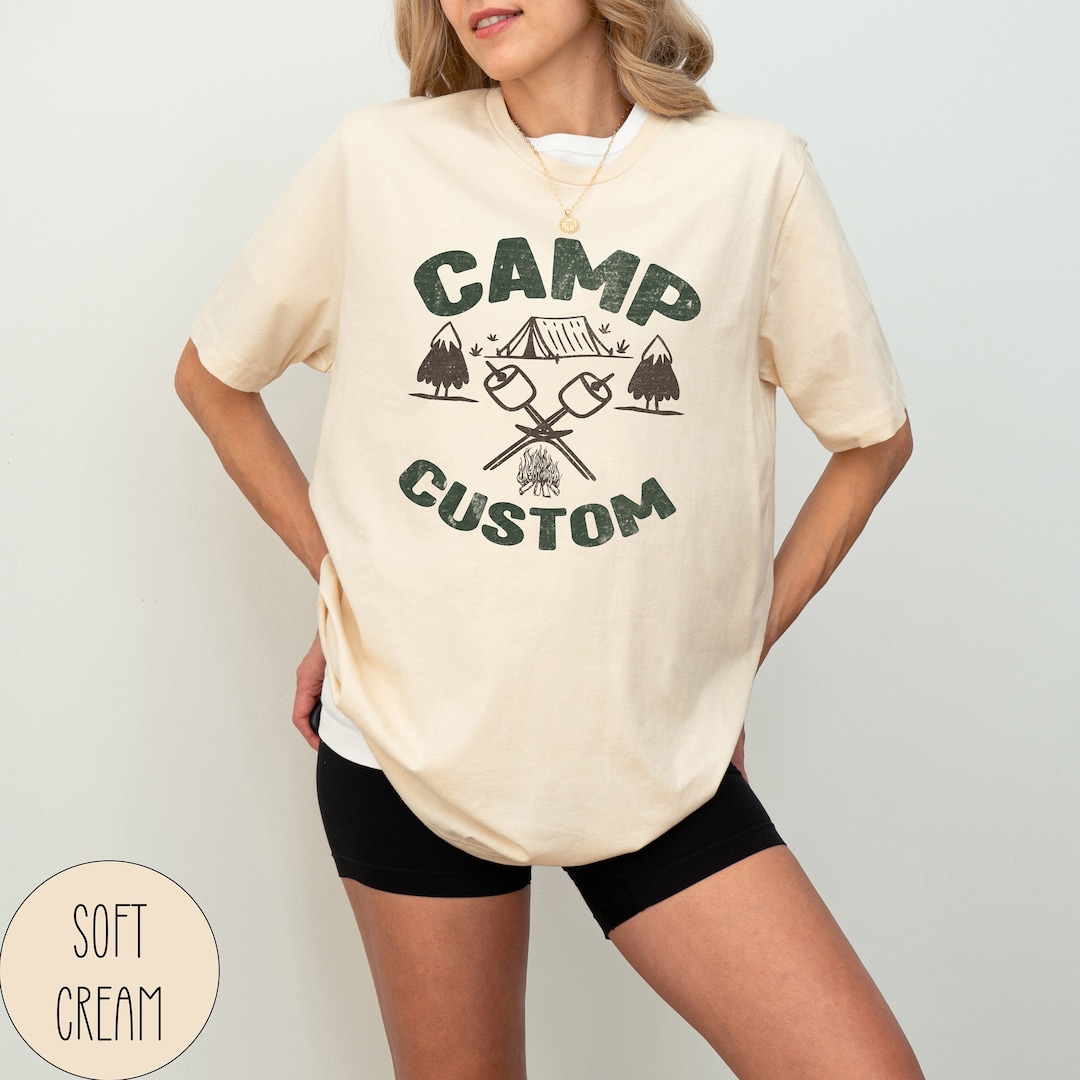 Custom Camp Shirt, Camp Gifts, Custom T-shirt, Custom Shirt, Custom ...
