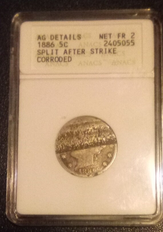 Split Planchet Nickel