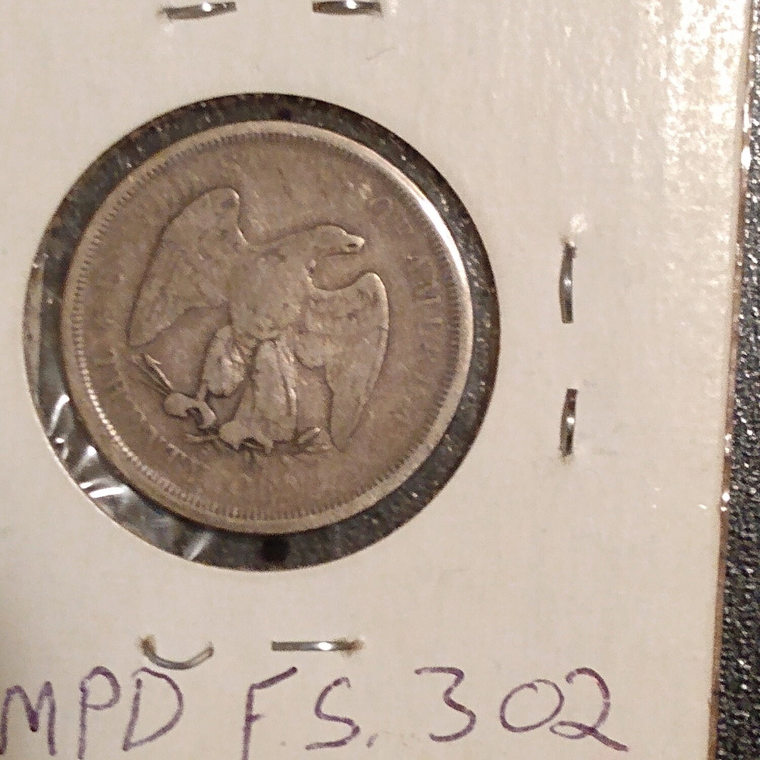 Us 20 C. 1875 S/s Mpd Fs302 Cherry Pickers Variety With Extreme Reverse ...