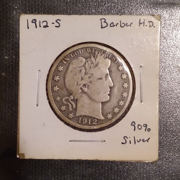 Barber Half Dollar - Etsy