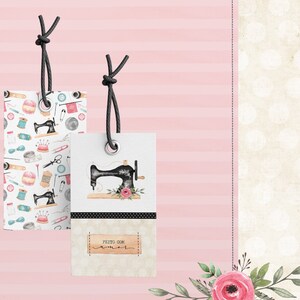 Sewing Watercolor Clipart Clip Art Needle Thread Sewing Machine Button ...