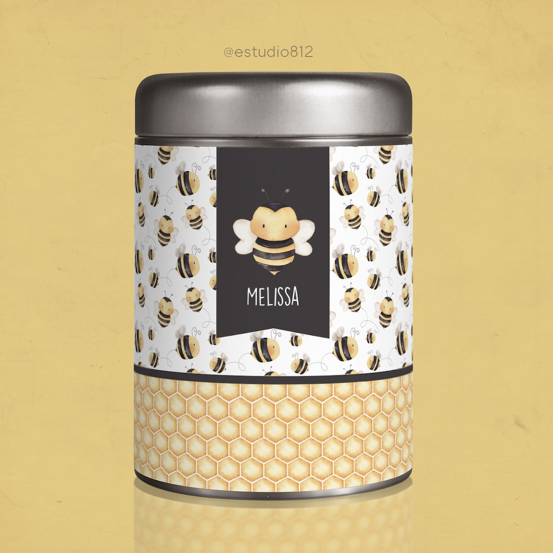 Bear and Bees Watercolor Clipart Bundle: Bear, Bees, Honey, Tree ...