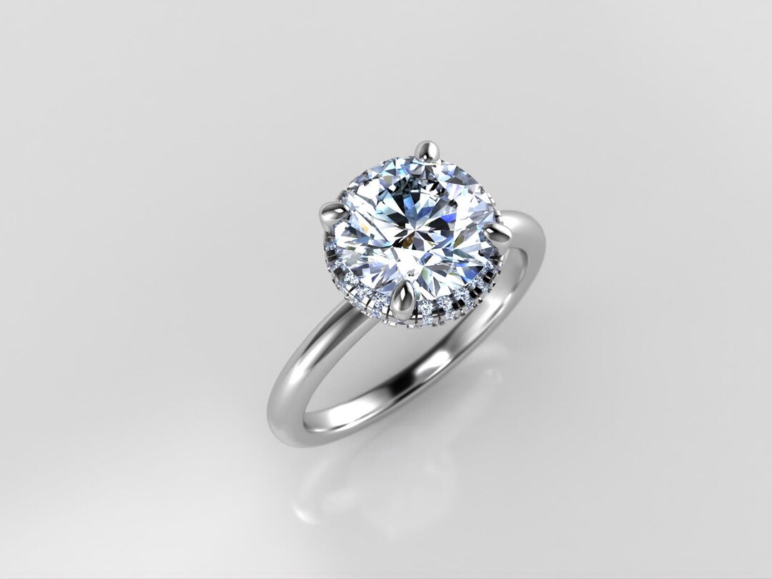 Custom Engagement/wedding Ring CAD File - Etsy