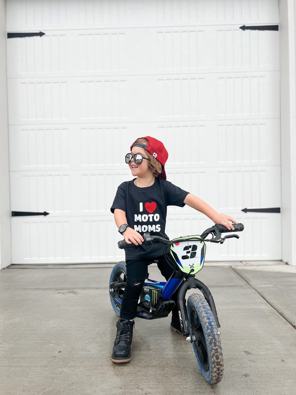 I Love Moto Moms, Baby/toddler/kids - Etsy