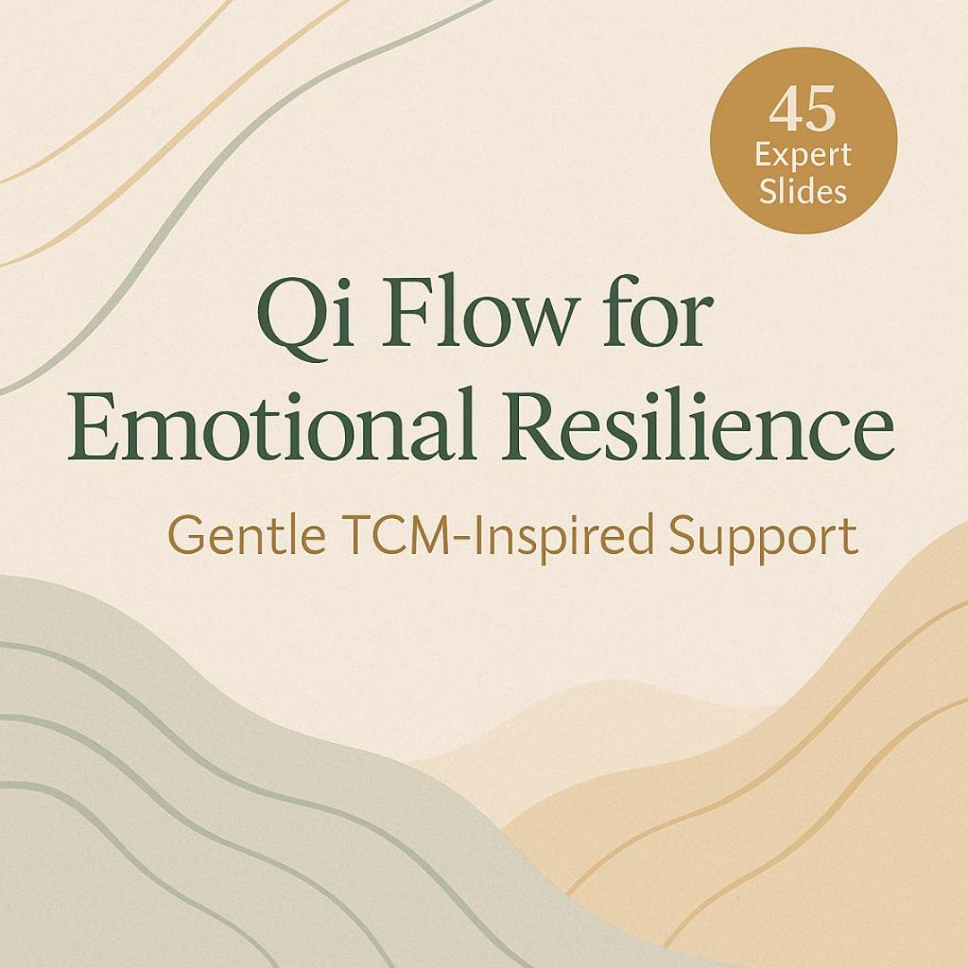 Qi Flow for Emotional Resilience – Gentle Tcm-inspired Support | 45 ...