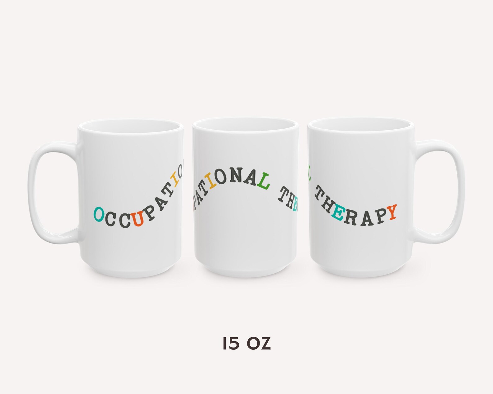 Occupational Therapy Gifts Mug, COTA Custom Gift, OT Student and Future ...
