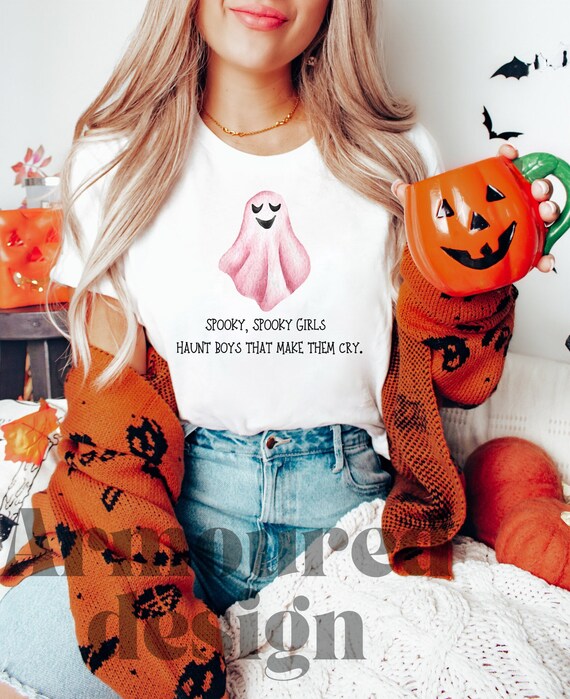 SPOOKY GIRLS Haunt Boy's That Make Them Cry Halloween - Etsy