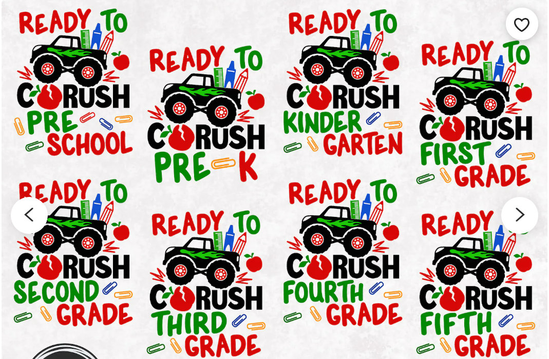 Ready to Crush Back to School Shirt: First Day T-shirt - Etsy
