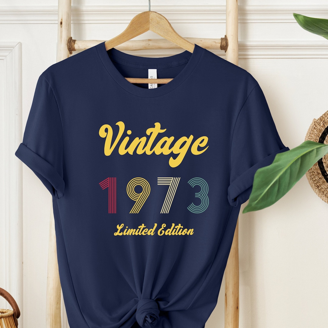 1973 Vintage Shirt, 1973 Birthday Shirt, 50th Birthday Gift, 50th ...