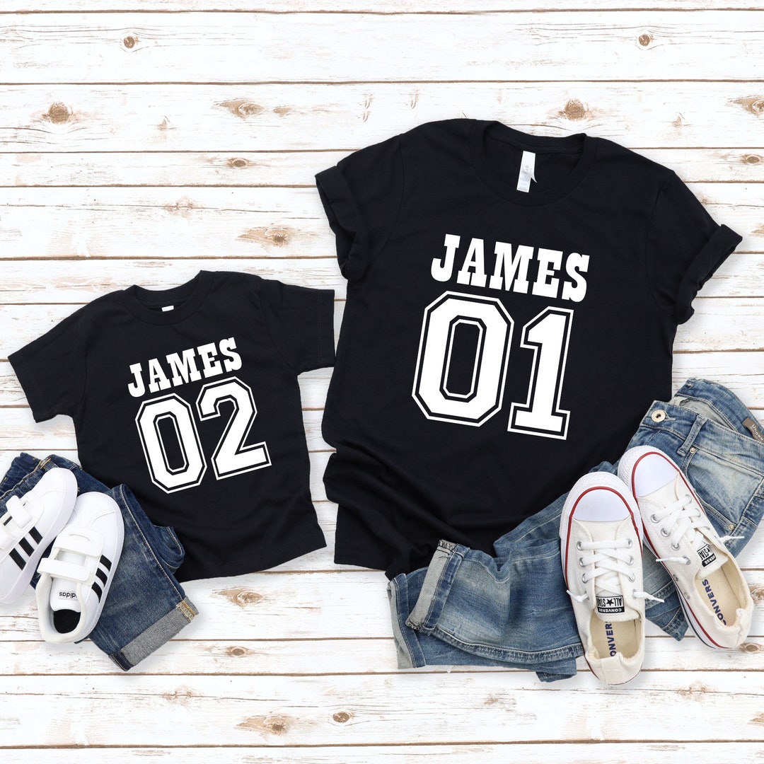 Three Generation Matching Shirt, Family Name Grandpa Dad Grandson T ...