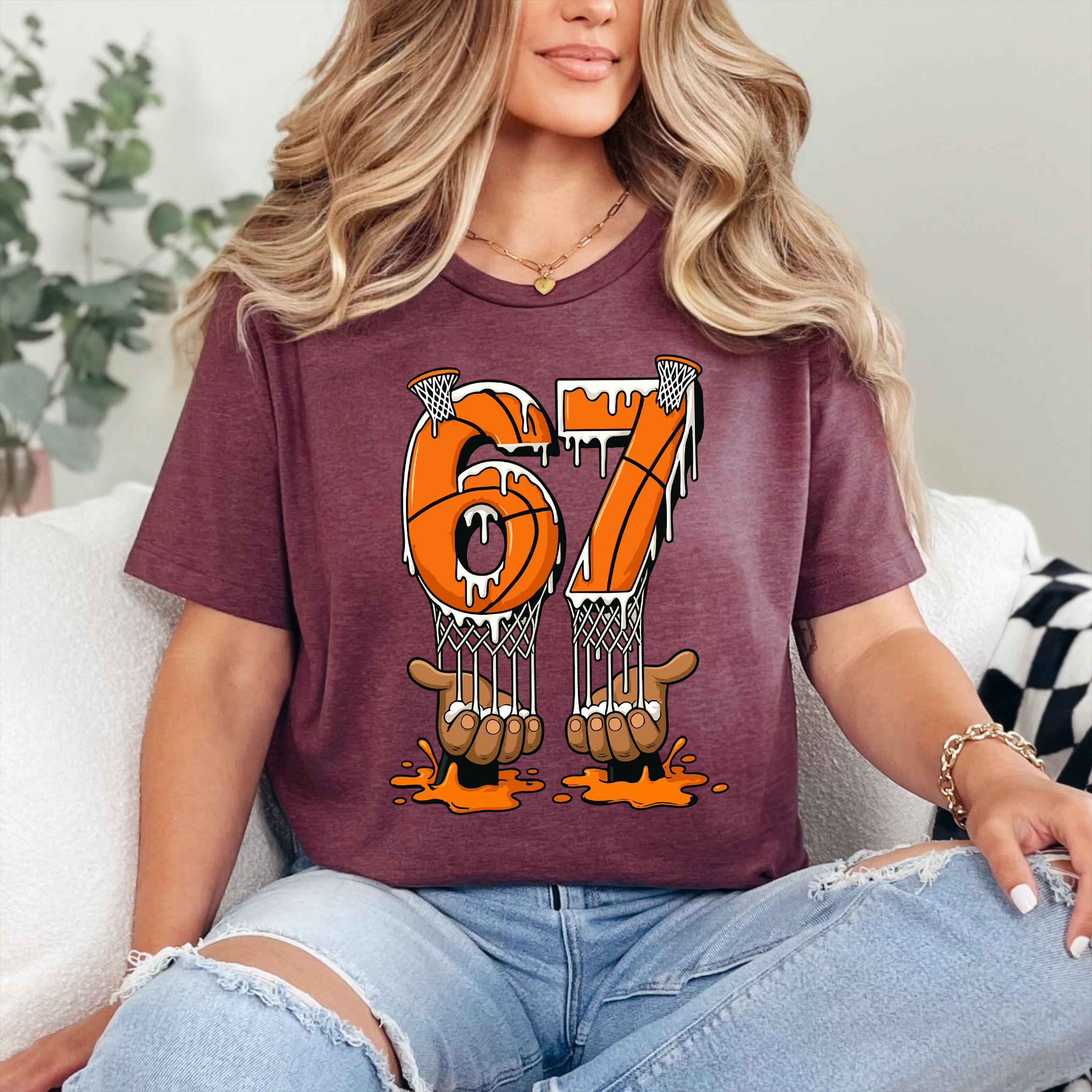 Trendy 67 Basketball Drip : Viral Six Seven Tee - Etsy