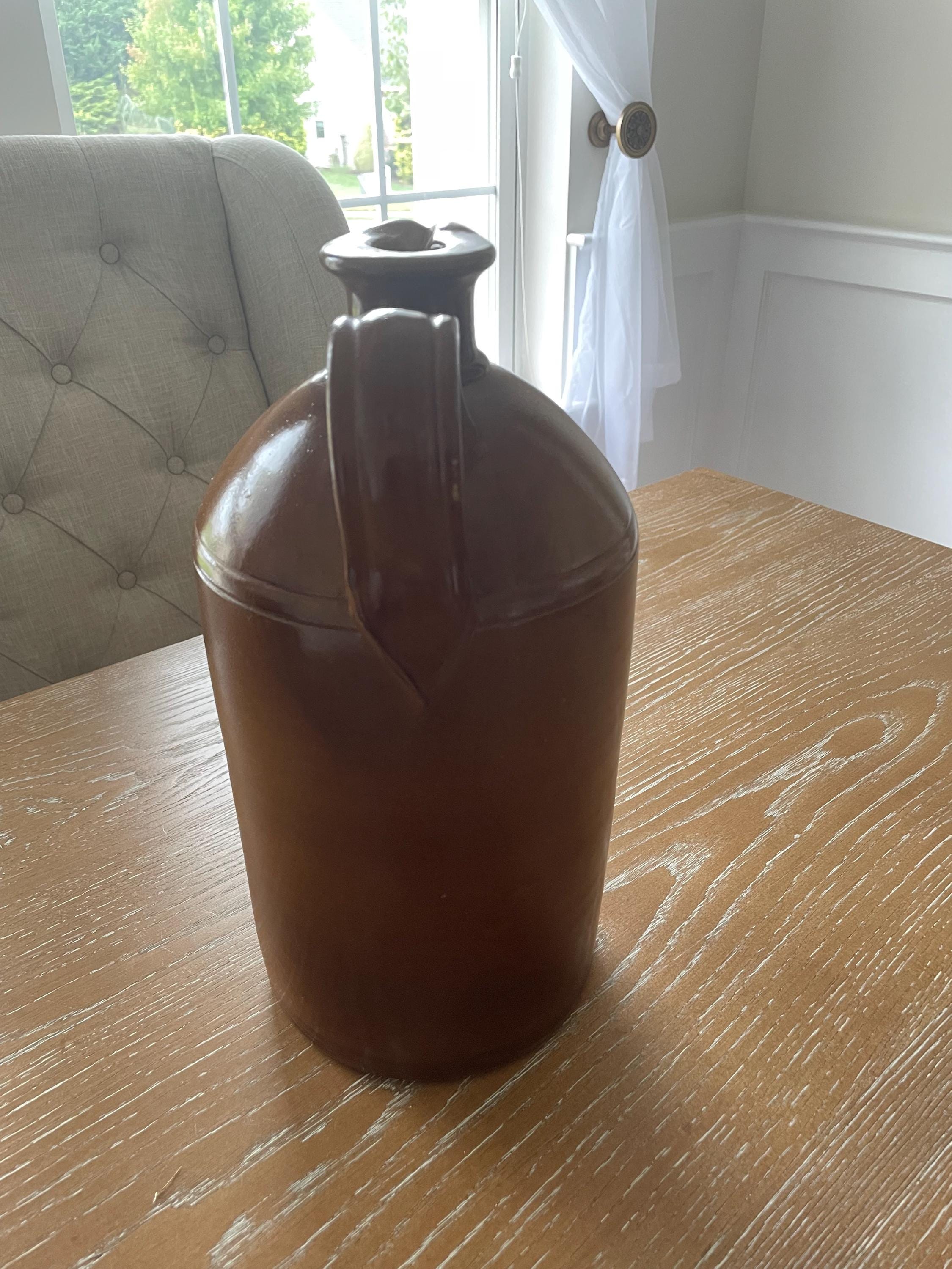 5l Vintage Bourne Denby Pottery With Pour Spout Handle Made In