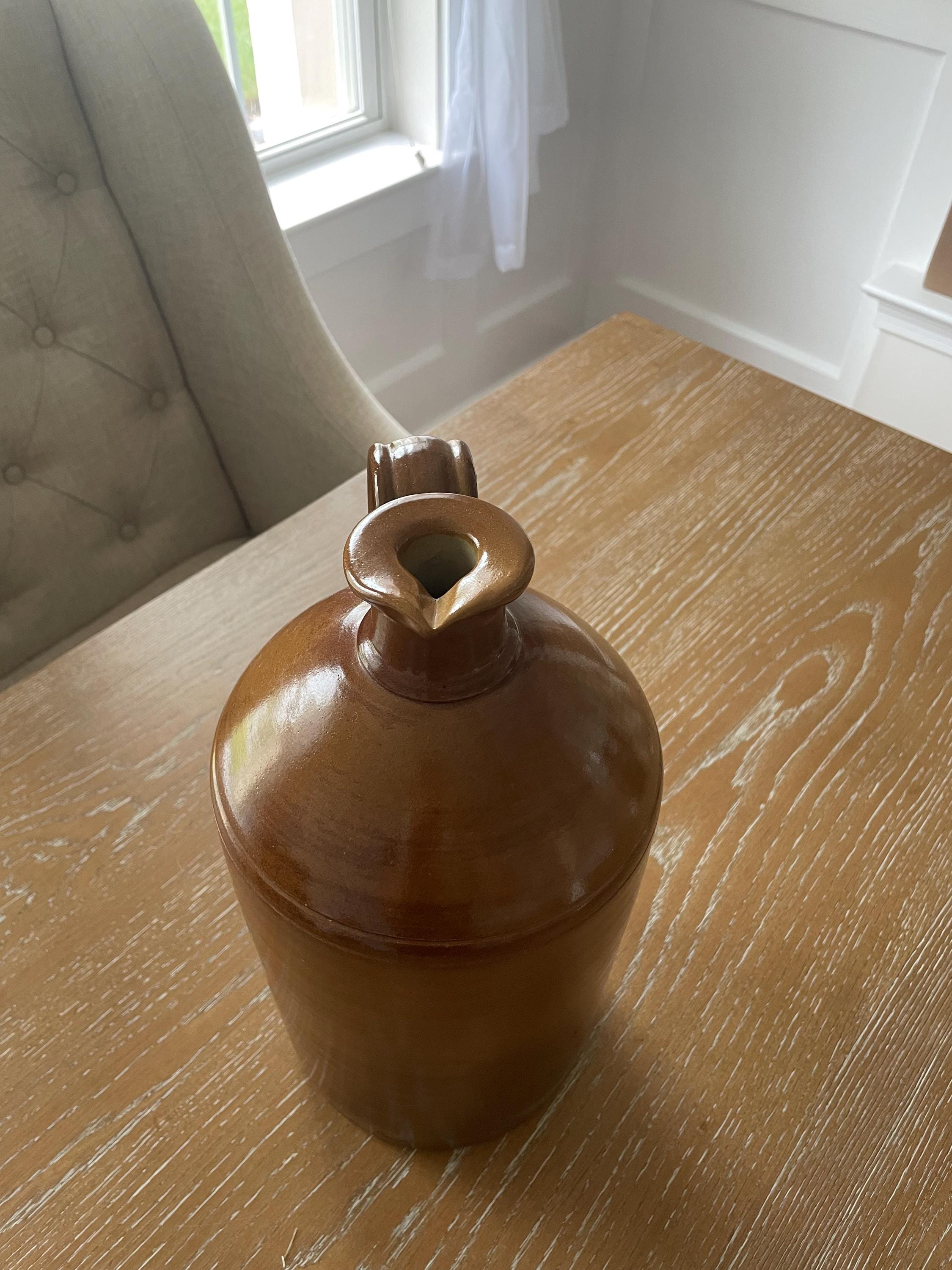 5l Vintage Bourne Denby Pottery With Pour Spout Handle Made In