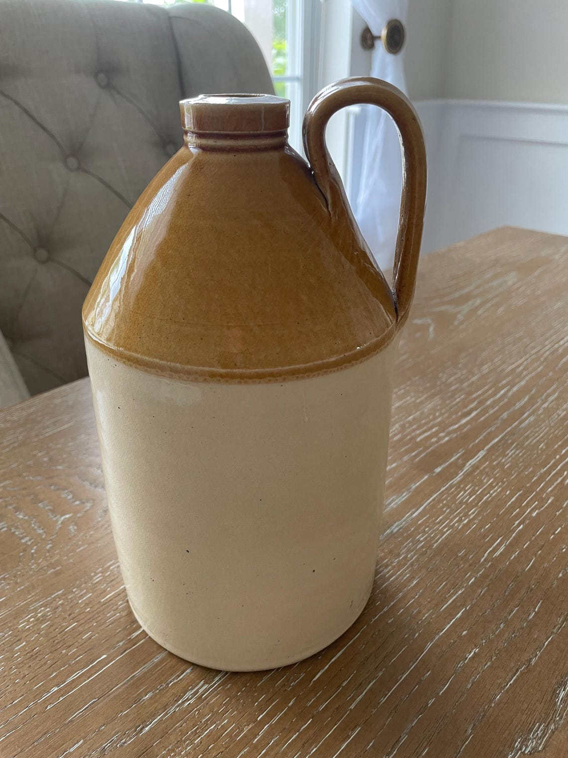 Victorian Salt Glazed Stoneware Moonshine Jug 2 Liter 19th Century ...