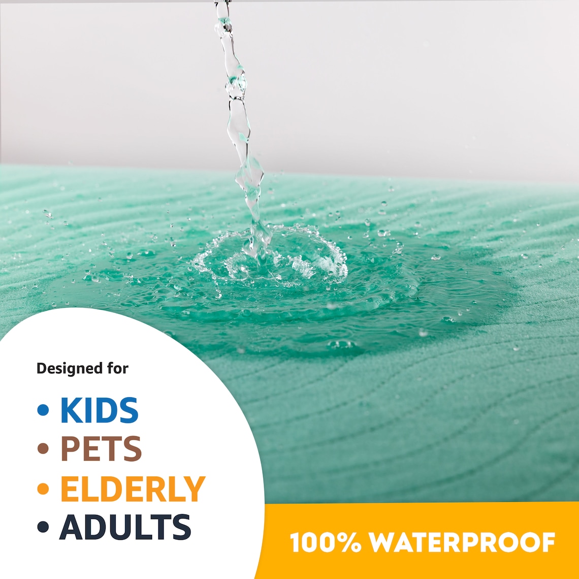 2 Pack - IMPROVIA Washable Underpads 34" X 52" - Heavy Absorbency ...