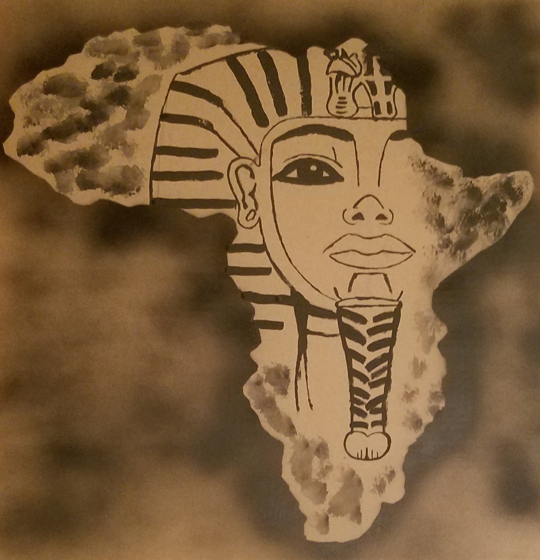 King Tut Print - Etsy