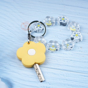 Yellow Flower Key Cap,pvc Key Covers,cute Key Cover,kawaii Key Cover ...