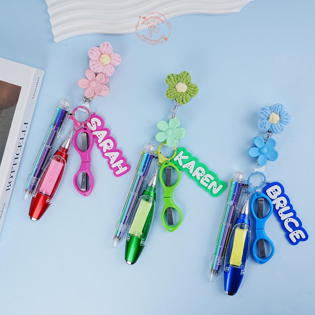 Knitted Flower Badge Reel,custom Flower Badge Reel,alligator Clip Badge ...