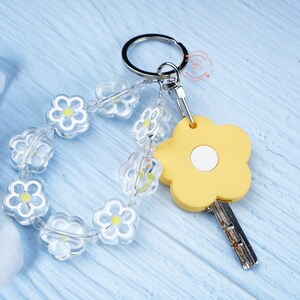Yellow Flower Key Cap,pvc Key Covers,cute Key Cover,kawaii Key Cover ...