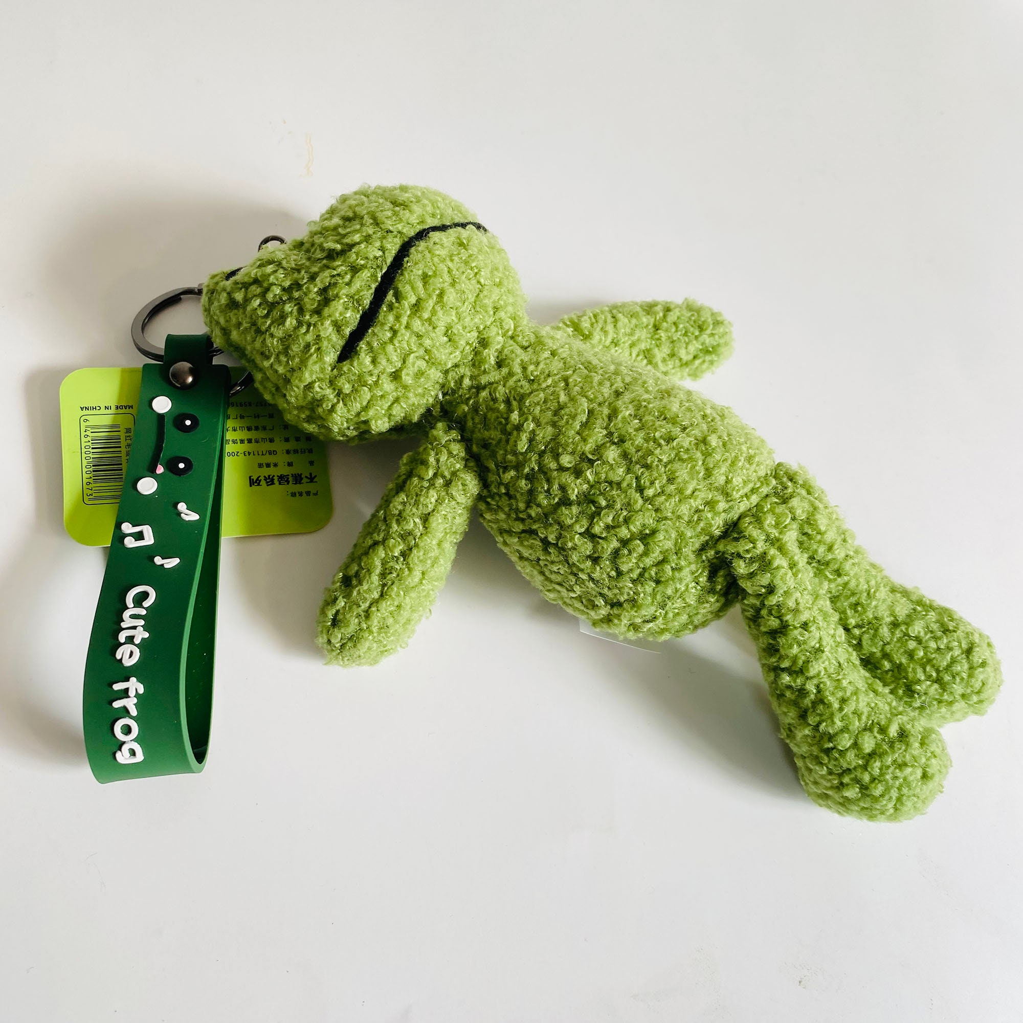 Cute Frog Plush Pendant Keychaincartoon Keychainbackpack - Etsy