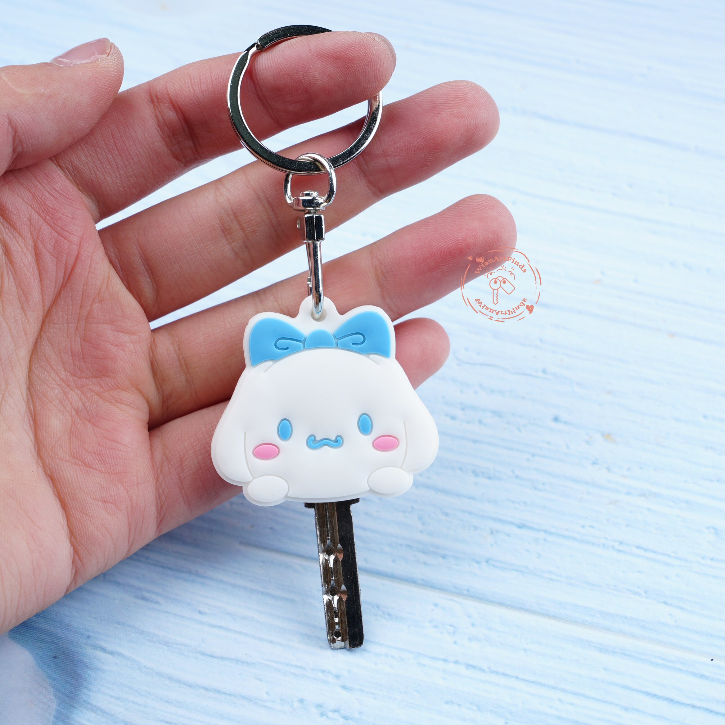 Cartoon Key Cover Cap Silicone Key Accessories PVC Soft Solid Key ...