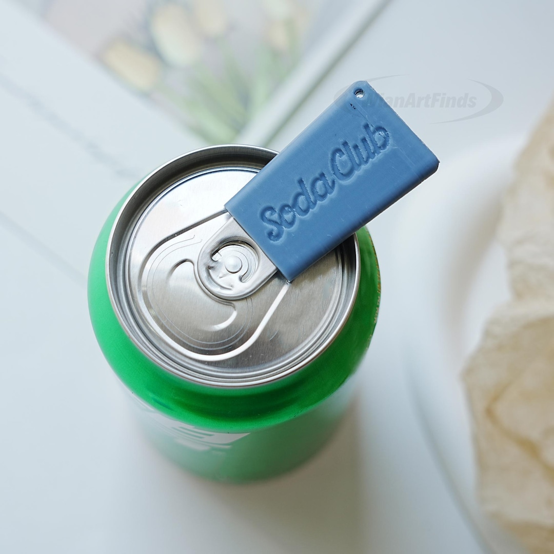 Soda Can Tab Opener, Tool for Long Nails, Speed Pour Can Opener, 3D ...
