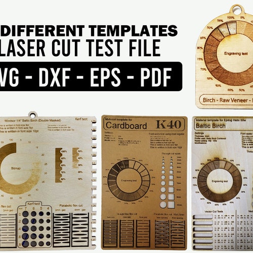 Laser Cut Test File - Etsy