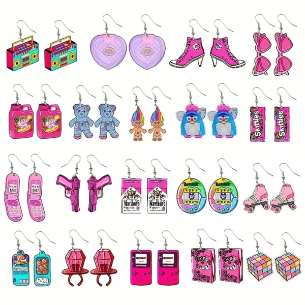 90s Earrings - Etsy