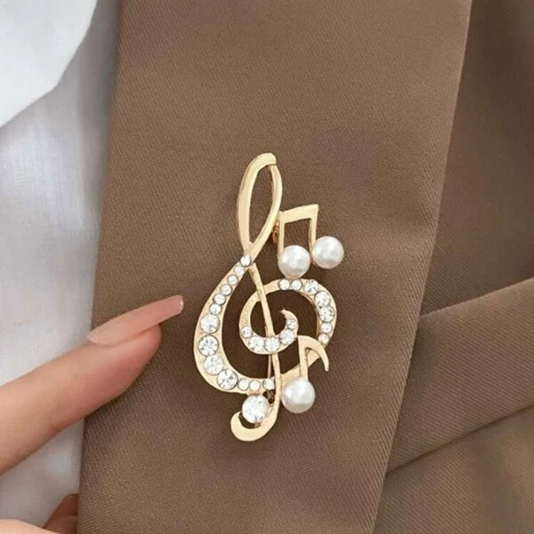 Music Brooch - Etsy