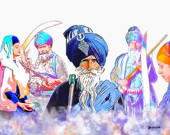 Sikh Warrior Poster - Etsy
