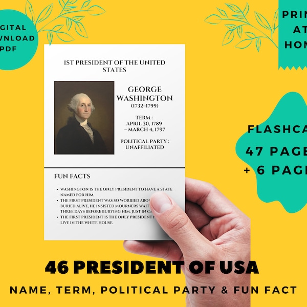 Us Presidents Poster - Etsy