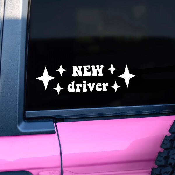 New Driver Sticker - Etsy