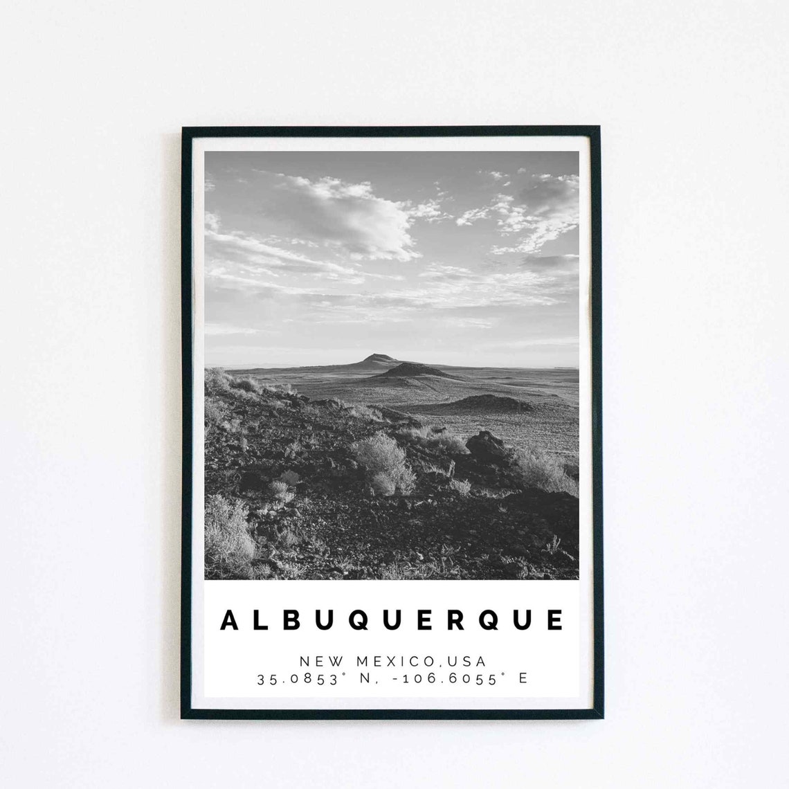 Albuquerque Print Black and White Photo Albuquerque Wall Art - Etsy