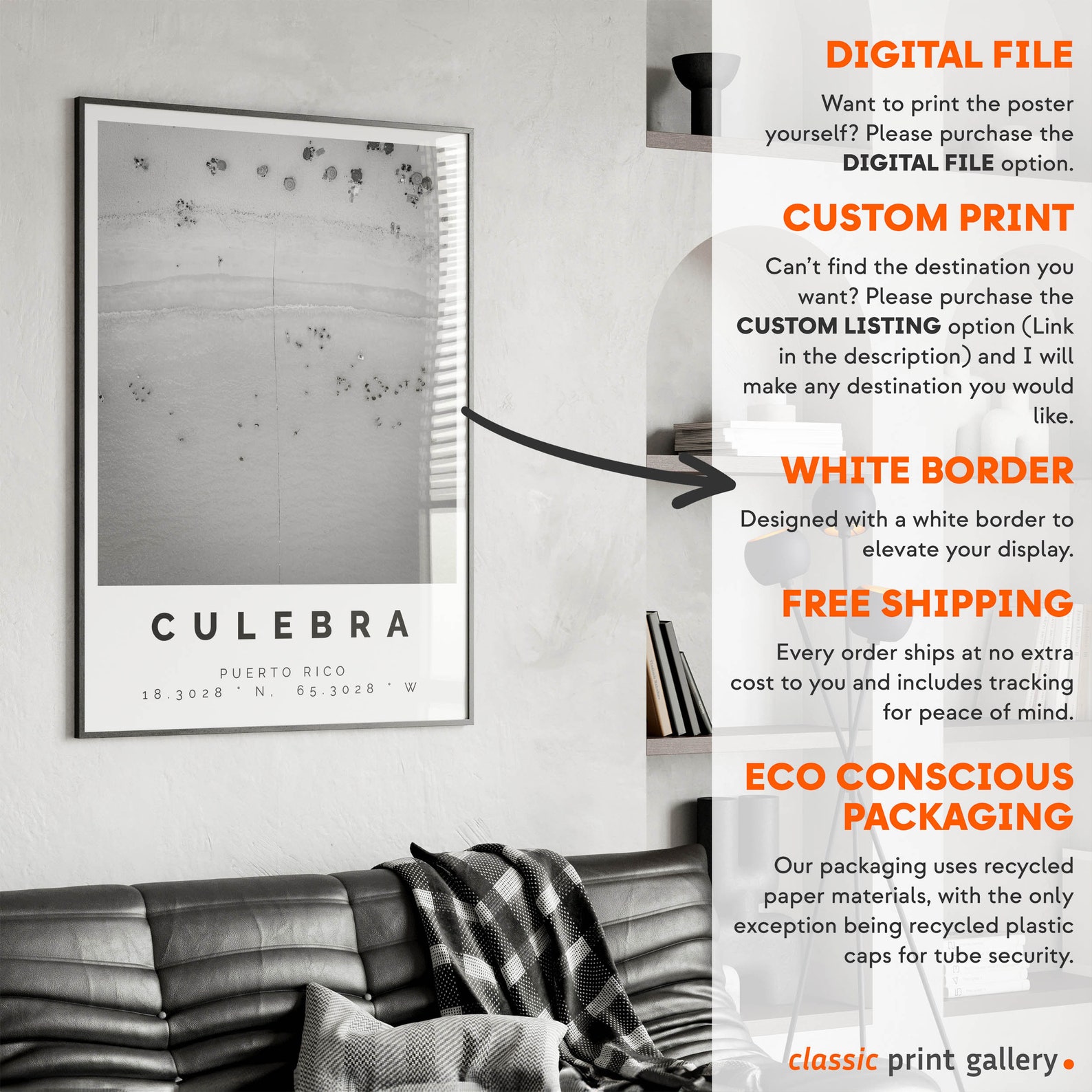Culebra Print,culebra Wall Art,culebra Black and White Poster ...