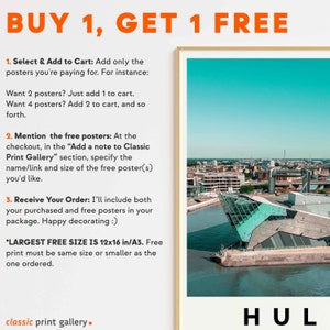 Hull Poster Colorful Print, Hull Wall Art, Hull Photo Decor, Hull Gift ...