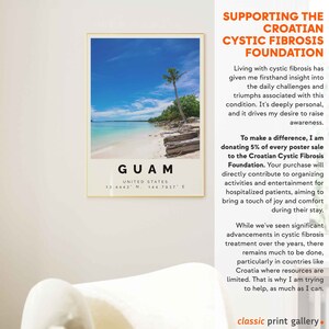 Guam Poster Colorful Print, Guam Wall Art, Guam Photo Decor, Guam Gift ...