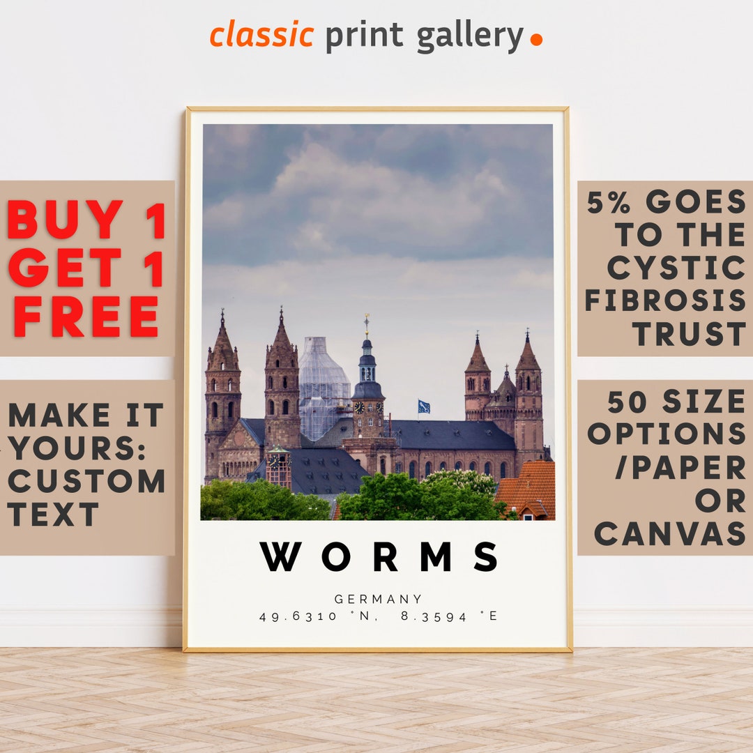 Worms Print,worms Wall Art,worms Colorful Poster,personalized Birthday ...