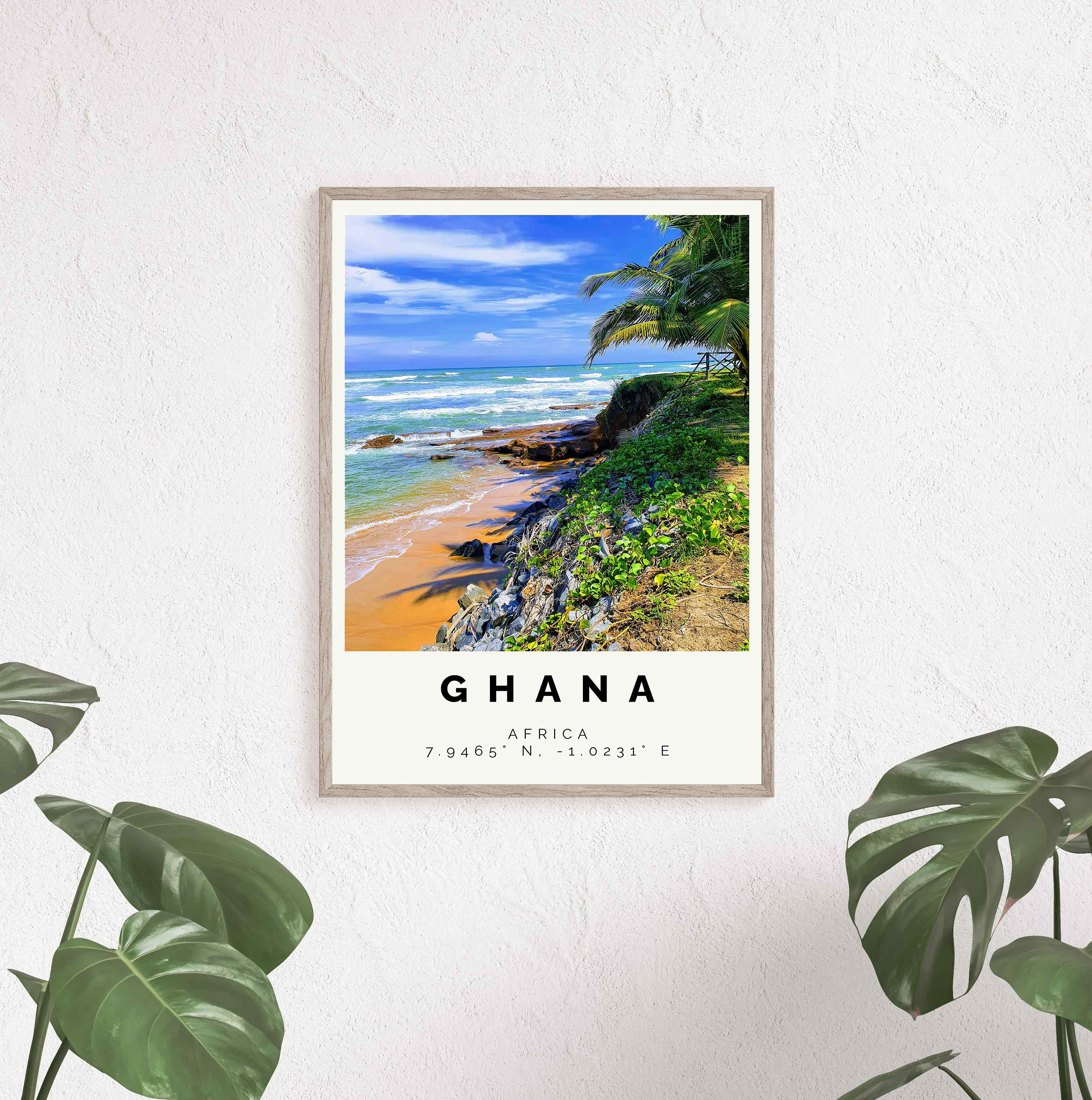 Ghana Poster Colorful Print Ghana Wall Art Ghana Photo - Etsy
