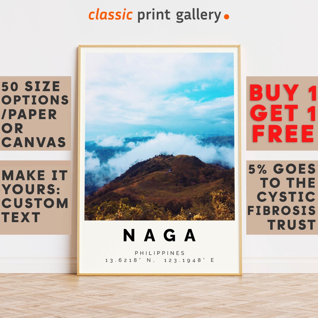 Naga Poster Colorful Print, Naga Wall Art, Naga Photo Decor, Naga Gift ...