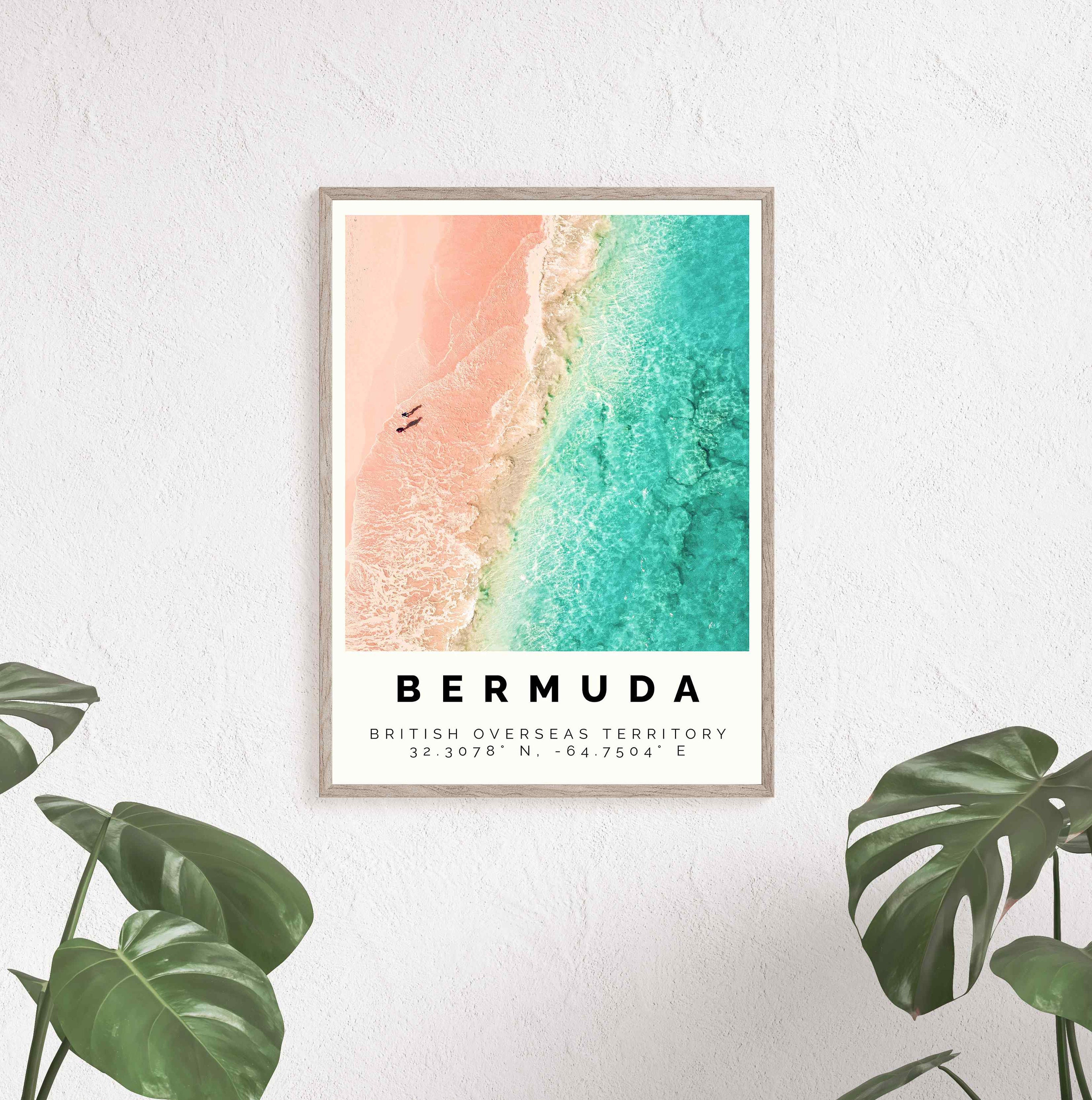 Bermuda Poster Colorful Print Bermuda Wall Art Bermuda Photo - Etsy