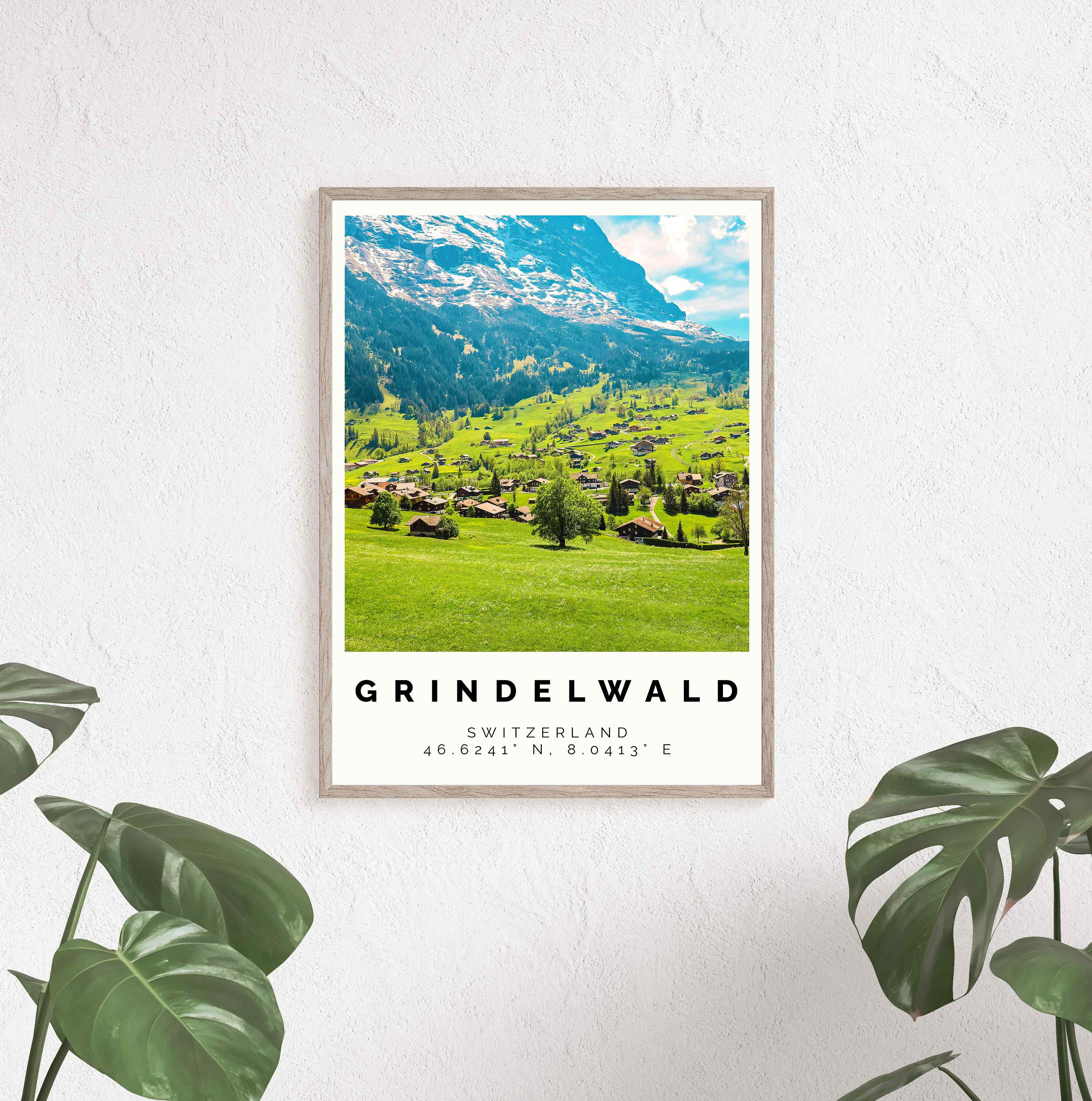 Grindelwald Poster Colorful Print Grindelwald Wall Art - Etsy